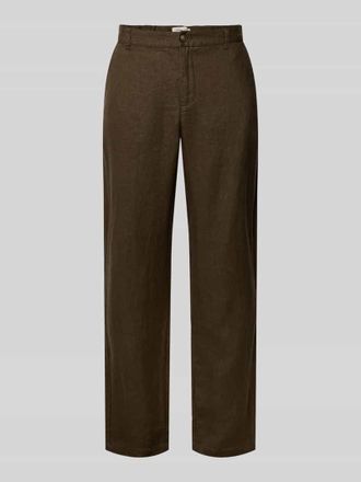 Casual Friday Leinenhose mit Eingrifftaschen Modell Pandrup