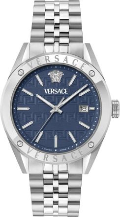 Versace Homme, Accessoires, Bleu, Taille: ONE Size Montres