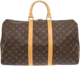 Louis Vuitton unisex, Pre-owned, Brun, Taille: ONE Size Sac Week-end Vintage en Toile Pre-owned