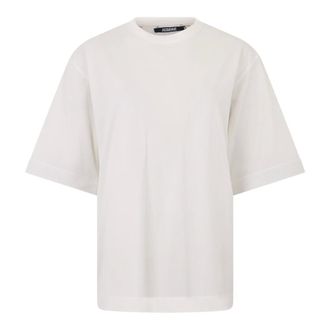 Jacquemus Femme, Tops, Blanc, Taille: 42 FR Le T-shirt Ventadou