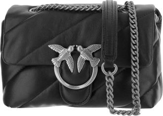 Pinko Pinko, Femme, Sacs, Noir, Taille: ONE Size Love Mini Puff Bag