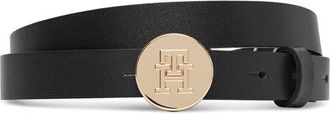 Tommy Hilfiger G&uuml;rtel Th Penny 2.0 AW0AW19295 Schwarz