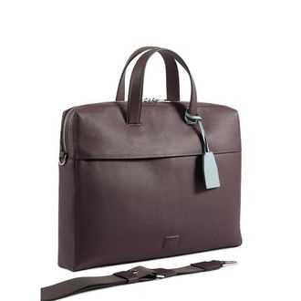 Paul Smith Porte-documents &agrave; bandouli&egrave;re en cuir grain&eacute;