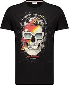 Deeluxe T-Shirt Coton avec imprim&eacute; Rock pour Un Style Iconique T-Shirt Starman Regular Homme