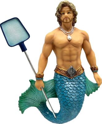 December Diamonds 55-55476 Cabana Rent Boy Merman Ornament, 17,8 cm