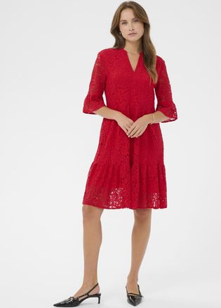 Saint Tropez Kleid ZannaSZ Kleid Lockere Passform red