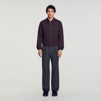 Sandro Blouson en coton