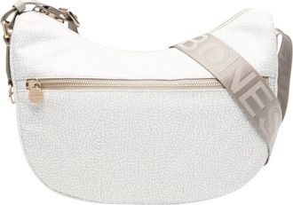 Borbonese Femme, Sacs, Gris, Taille: ONE Size Luna Bag