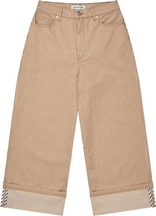 Munthe Femme, Pantalons, Beige, Taille: 36 FR Laith Wide Pantalons