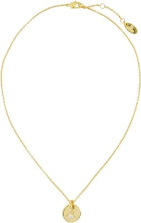 Vivienne Westwood Halskette - Lewis Pendant Gold White - Gr. unisize - in Weiß - für Damen