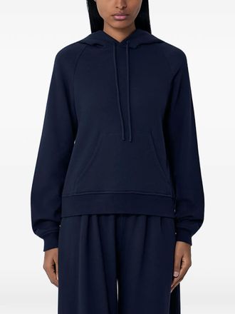 The Row hooded kangaroo pocket sweatshirt - Bleu