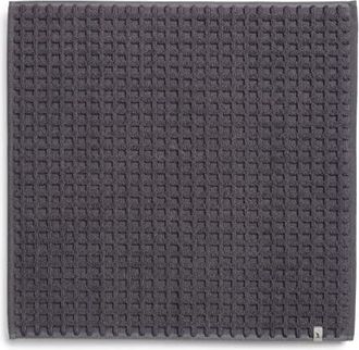 Möve Piquée Badteppich 60 x 60 cm aus 100% Baumwolle, Graphite