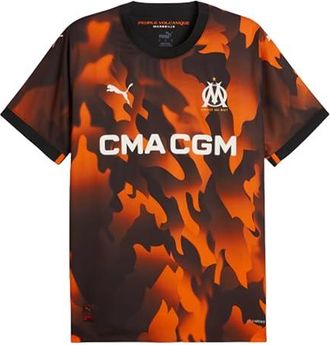 Puma Marseille Authentic Third Maillot de football 2023-2024, Orange, L