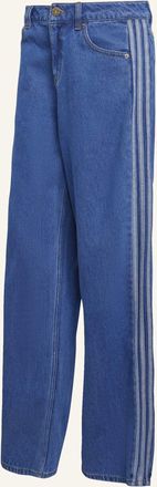adidas Originals Adidas Originals Straight Jeans Firebird Denim blau