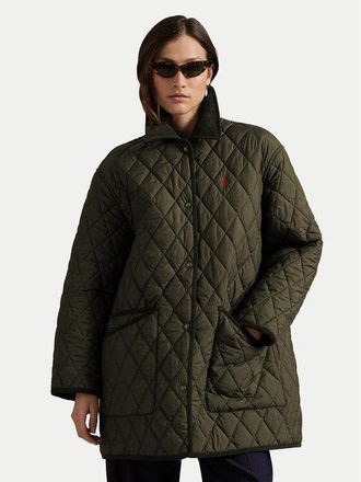 Polo Ralph Lauren &Uuml;bergangsjacke 211971180002 Dunkelgr&uuml;n Oversize