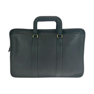 Coach Sac 2way en cuir Pre-owned 5296 - Homme - Pre-owned - Noir - Taille: ONE Size