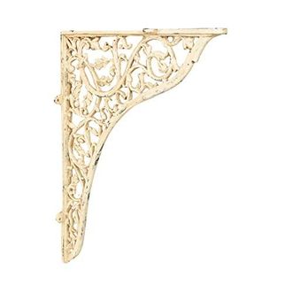 Biscottini International Eckregal für die Wand | Wandregal aus Massivholz | Wandregale aus Holz Made in Italy