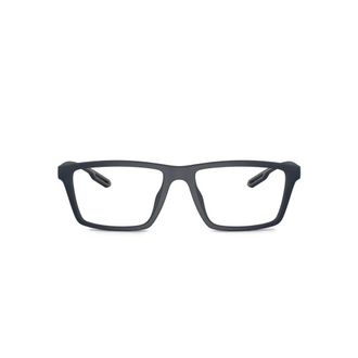 Emporio Armani Clip-On Sonnenbrille - - Accessories - Herren - Blau - 55 MM