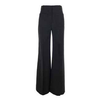 Victoria Beckham Damen, Hosen, Grau, 2XSGr&ouml;&szlig;e