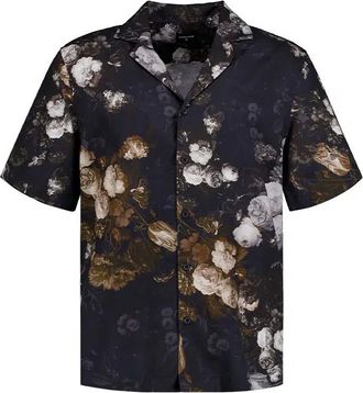 Strellson Herren Kurzarmhemd blau