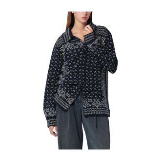 Guest In Residence Wild Rag Work Shirt - - Knitwear - Damen - Blau - S