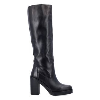 Stuart Weitzman Femme, Chaussures, Noir, Taille: 39 EU Bethenny 80 Boot