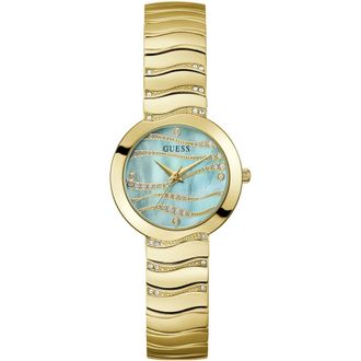 Guess Femme, Accessoires, Jaune, Taille: ONE Size Montre Bracelet en Acier Inoxydable