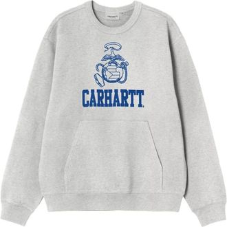 Carhartt Work in Progress Homme, Sweatshirts et sweats &agrave; capuche, Gris, Taille: XS Pond Corps Sweat