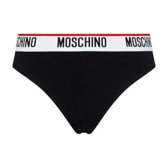 Moschino Femme, Sous-v&ecirc;tements, Noir, Taille: 42 FR Robe Slip &Eacute;l&eacute;gante pour Femmes