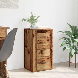 vidaXL Buffet Bois ancien 40 x 33 x 70 cm Bois ding&eacute;nierie vidaXL