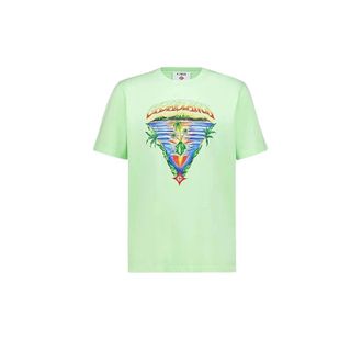 Casablanca T-Shirt - - Tops - Herren - Gr&uuml;n - M