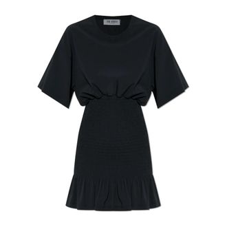 The Attico Kleid mit Raffung - - Dresses - Damen - Schwarzk - 2XS