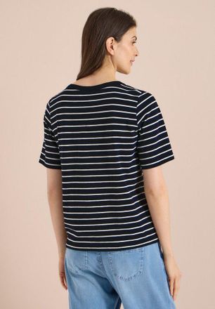 Cecil T-Shirt aus reiner Baumwolle