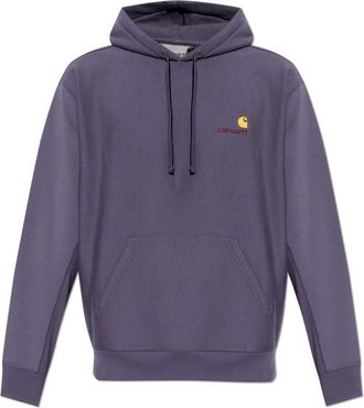 Carhartt Work in Progress Homme, Sweatshirts et sweats &agrave; capuche, Violet, Taille: XL American Script SweaT-shirt