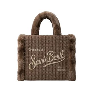 MC2 Saint Barth Colette Shearling Rib - - Bags - Damen - Braun - ONE SIZE