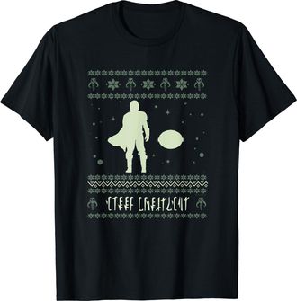 Star Wars Weihnachten The Mandalorian Merry Christmas T-Shirt