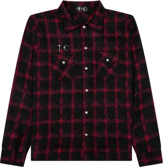 Thug Club chemise &agrave; motif en all over - Noir