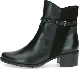 Caprice Stiefelette mit Zierriemen - - Shoes - Damen - Schwarzk - 37 EU