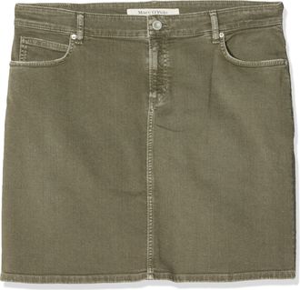 Marc O'Polo Damen 002003224015 Rock, Grün (Clear Fern 463), (Herstellergröße: 34)