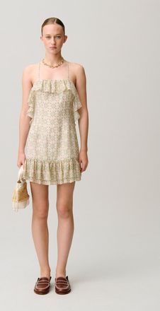 Claudie Pierlot Robe courte imprim&eacute;e