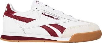 Reebok Campio XT Sneaker f&uuml;r Damen, Leder, Runder Zeh, Flach (Wei&szlig;)