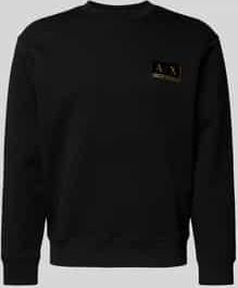 A|X Armani Exchange Sweatshirt mit Label-Patch Modell FELPA