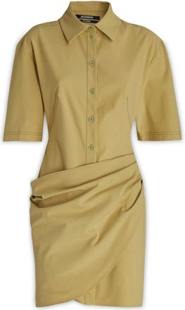 Jacquemus Femme, Robes, Jaune, Taille: 34 FR La Robe Camisa