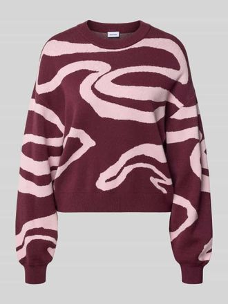 Noisy May Relaxed Fit Pullover aus Viskose-Mix Modell Charlott