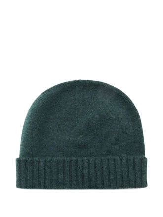 Malo bonnet en maille à design côtelé - Vert