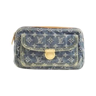Louis Vuitton Sac banane Monogram Denim Pre-owned - Femme - Pre-owned - Bleu - Taille: ONE Size
