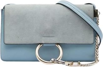 Chlo&eacute; Pre-owned Faye Crossbody - Femme - Pre-owned - Bleu - Taille: ONE Size
