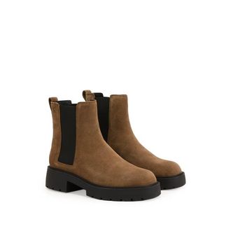 Calvin Klein Bottines Chelsea en cuir su&eacute;d&eacute;