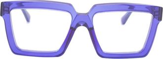 Kuboraum lunettes de vue à monture carrée - Violet