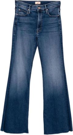 Mother Femme, Jeans, Bleu, Taille: W26 The Hustler High Waisted Flare Jeans